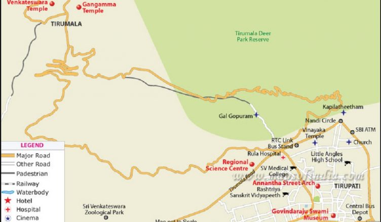 How To Reach Tirupati Balaji Temple, By Bus Train And Air